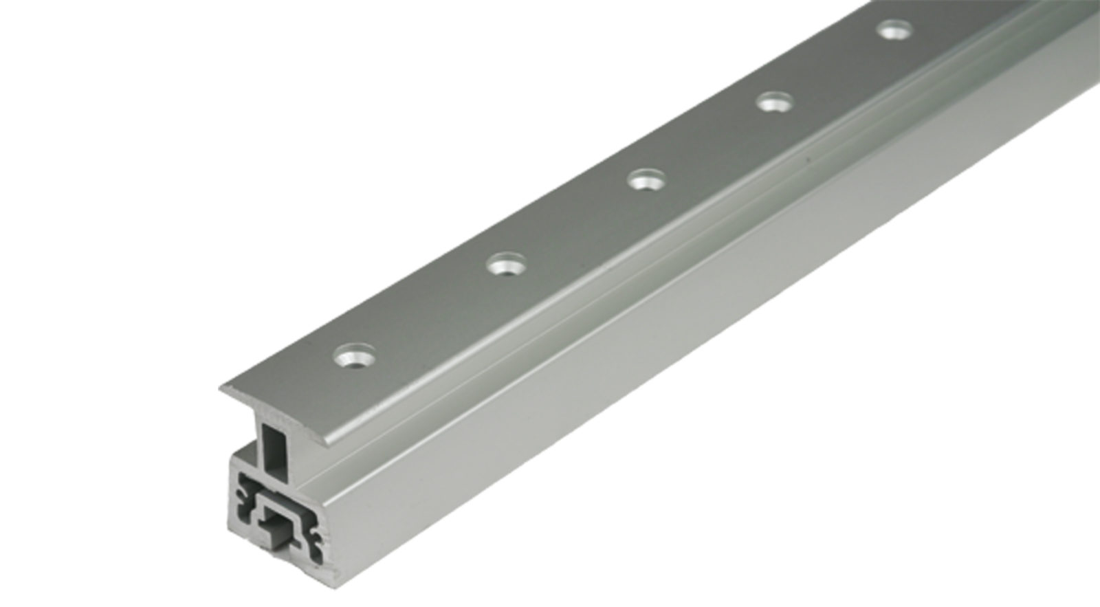 50mm High beam mainsheet track with stop holes - Rutgerson Marin